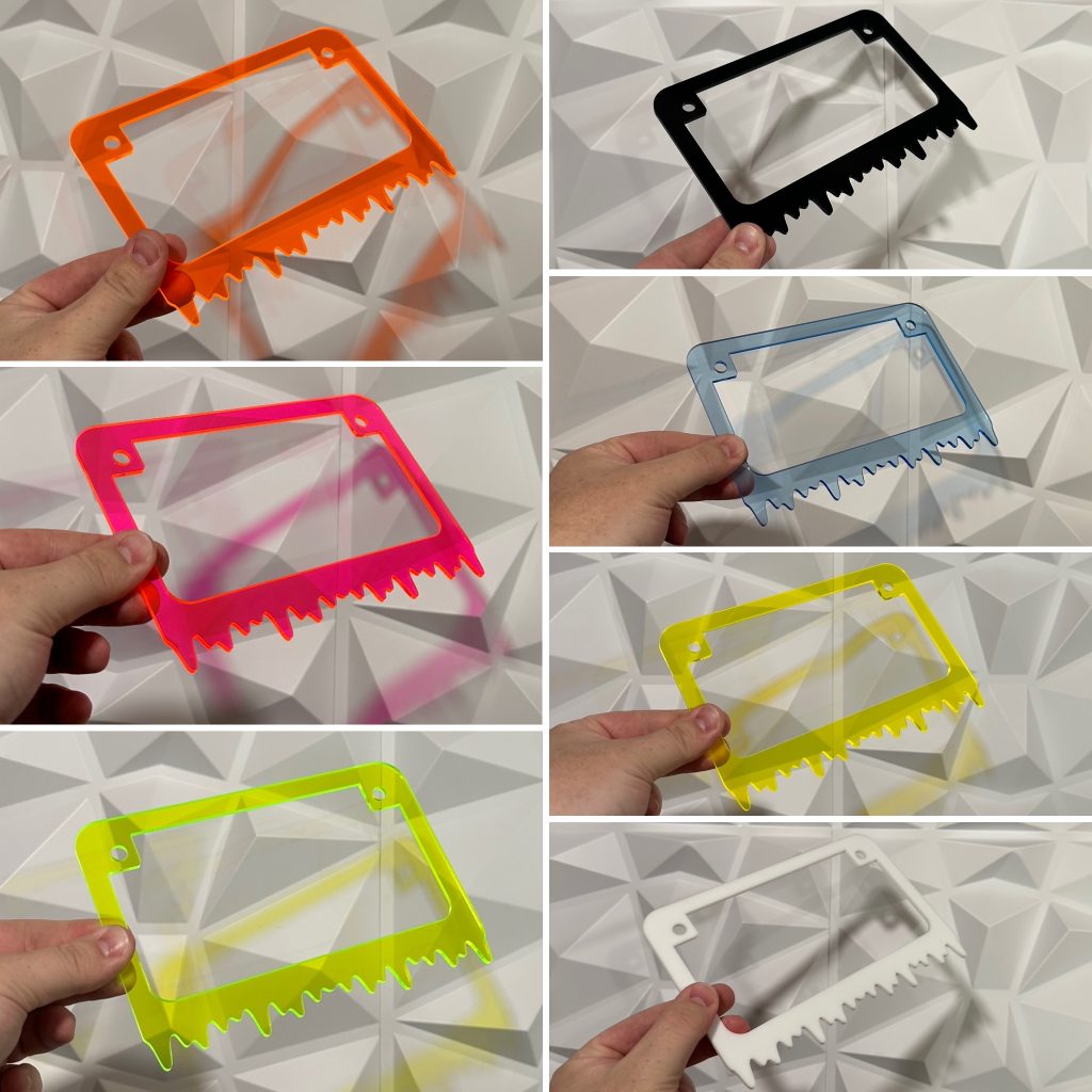 License Plate Frames – Redline Fresh