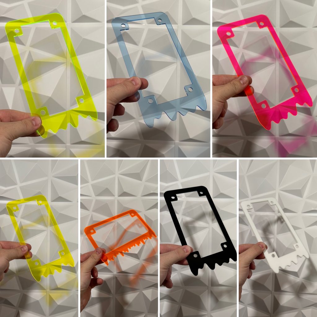 License Plate Frames – Redline Fresh