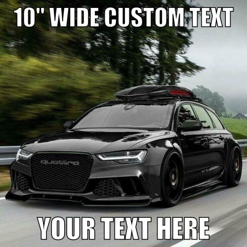 Custom 10″ Wide Sticker – Redline Fresh
